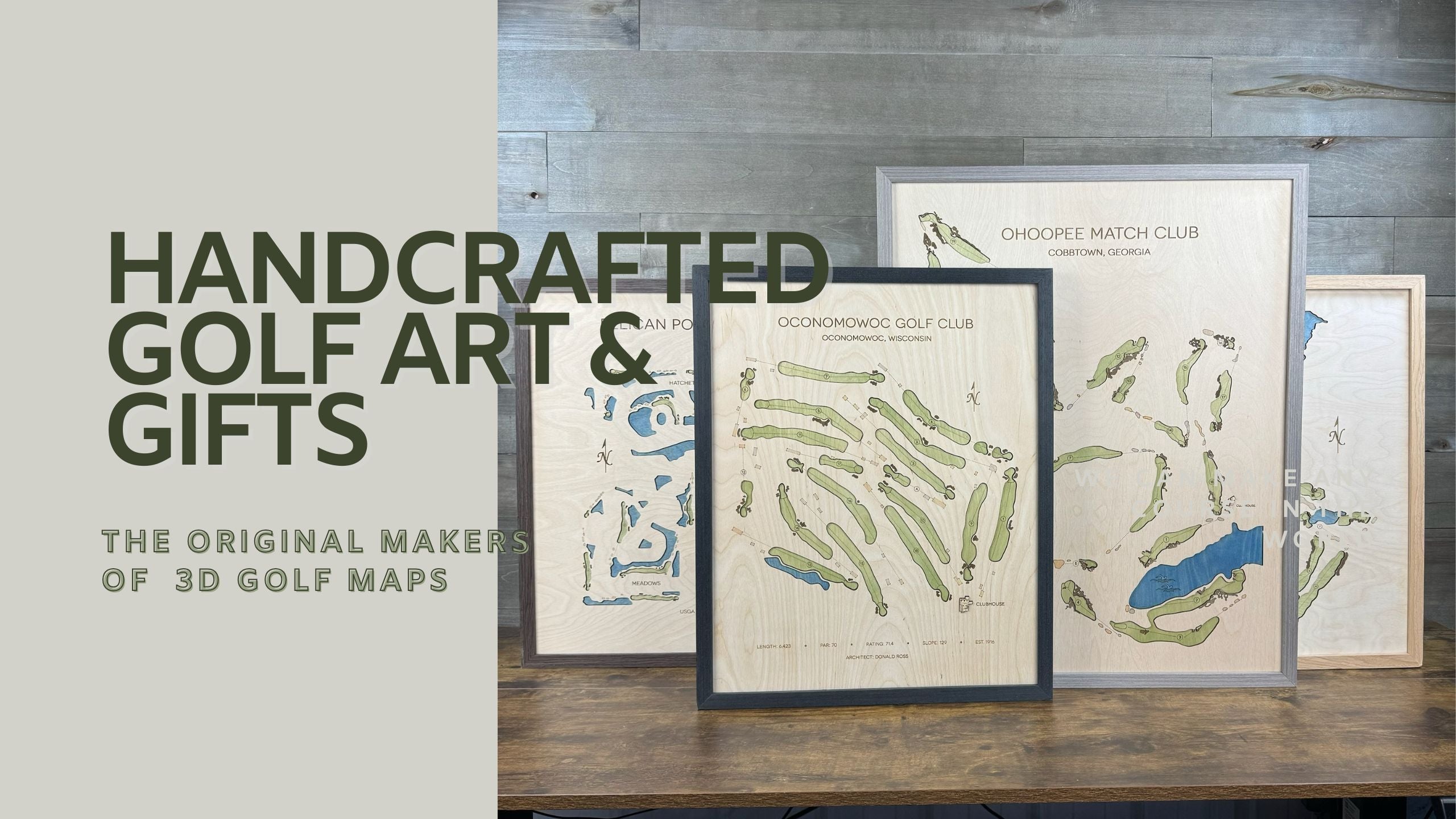 The Golf Project - Handcrafted Golf Art, Gifts and Gear